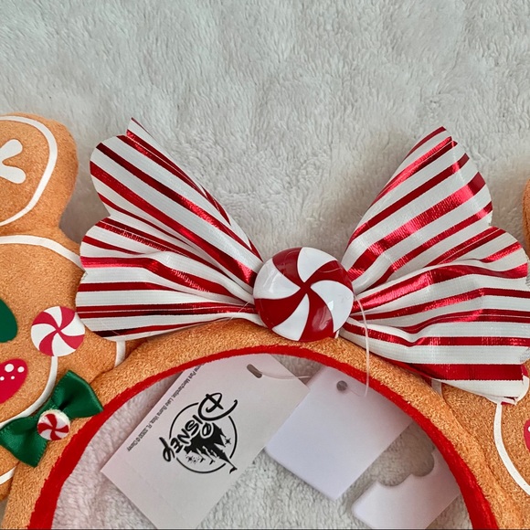 Disney | Accessories | Disney Gingerbread Minnie Mickey Ears | Poshmark